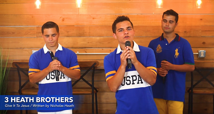 3 Heath Brothers Share ‘Give It To Jesus’ Video – Singing News Magazine