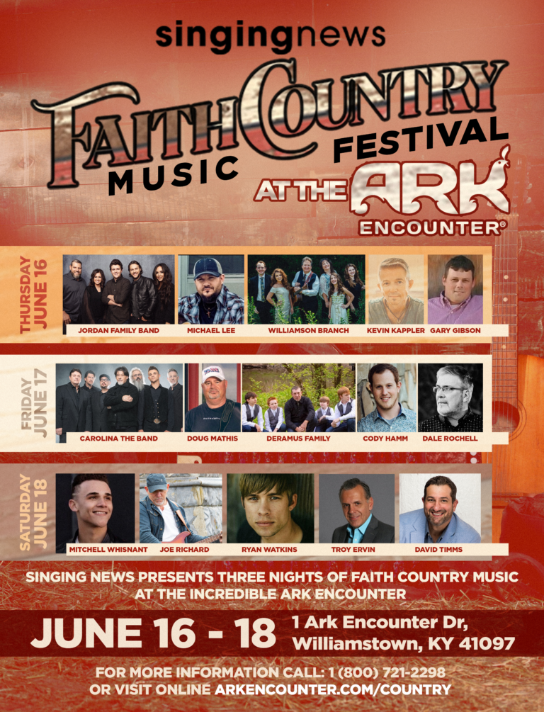 The Faith Country Music Festival Is Coming To The Ark Encounter ...